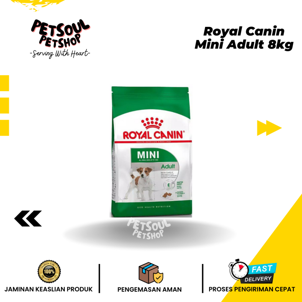 Jual Royal Canin Mini Adult 8kg Freshpack Makanan Anjing Ras Mini ...
