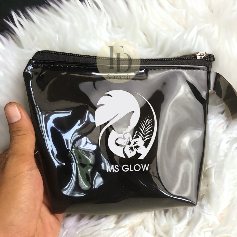 Jual Pouch mika kosmetik / pouch transparan bisa Custom ukuran dan logo ...