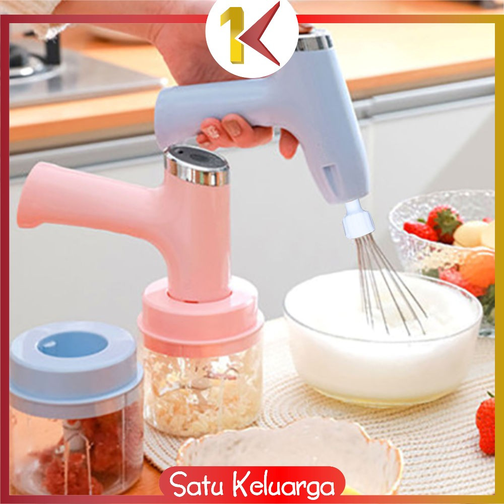 Jual SK-C972 Hand Mixer 3IN1 USB Charge Blender Pengocok Telur Elektrik Wireless Serbaguna ...