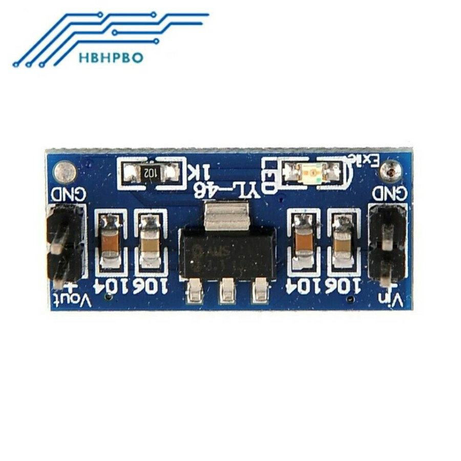Jual AMS1117 Module DC Step Down 4.5V-7V to 3.3V Power Supply For ...