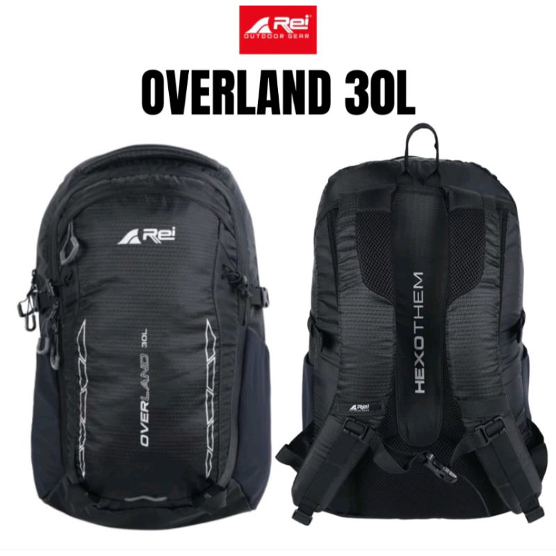 Jual Tas Ransel Rei Overland 30L +Rincover Original | Shopee Indonesia