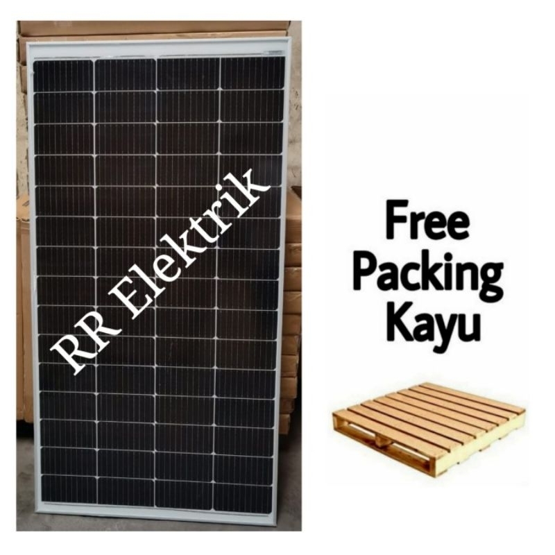 Jual Solar Panel Solar Cell Panel Surya Maysun 200wp Monocrystalline ...