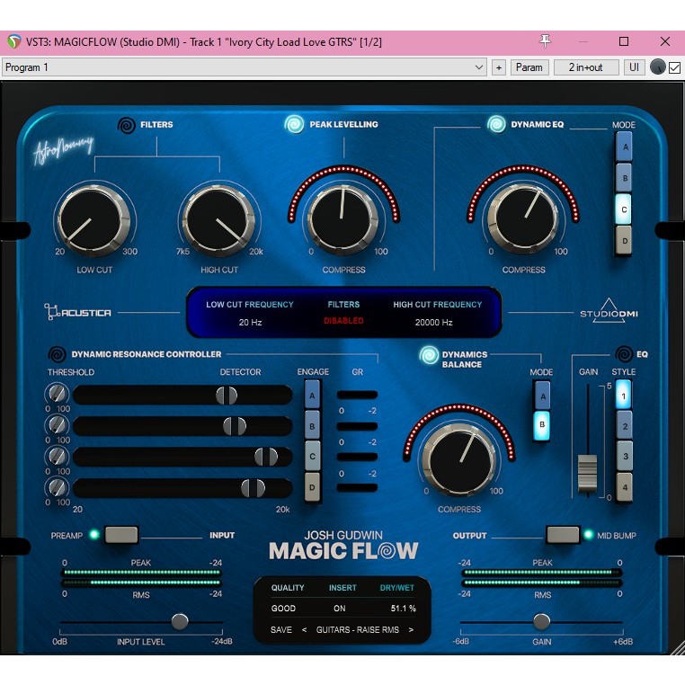Jual Acustica Audio - Magic Flow - VST plugin MAGIC FLOW adalah plugin Studio DMI terbaru dalam ...