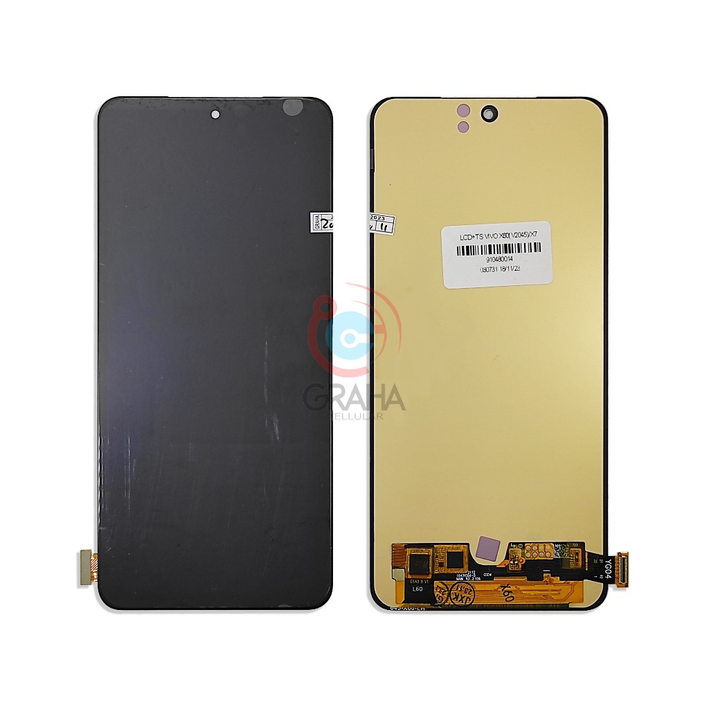 Jual LCD VIVO X60 / X70 FINGER PRINT FULLSET TOUCHSCREEN | Shopee Indonesia