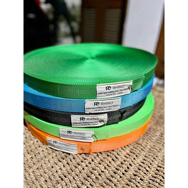 Jual Webing Tubular Merk Rhino / Webing Panjat tebing Merk Rhino ...