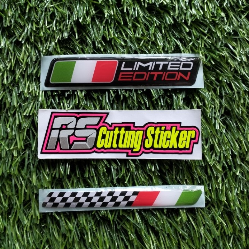 Jual sticker timbul limited edition italy sticker timbul | Shopee Indonesia