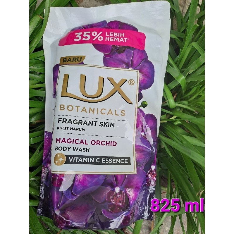 Jual LUX Botanicals Magical Orchid Body Wash 825 ml Jumbo | Shopee Indonesia