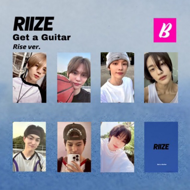 Jual RIIZE GET A GUITAR ALBUM RISE REALISE VER PHOTOCARD UNOFFICIAL | Shopee Indonesia