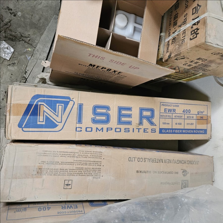 Jual Niser WR 400 / Glass Fiber Woven Roving / Serat Aquaproof 40 ...