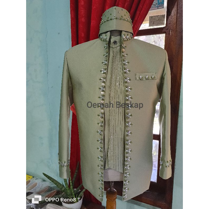 Jual Baju pengantin modern, Basofi, Beskap Among Tamu, Hewes | Shopee ...