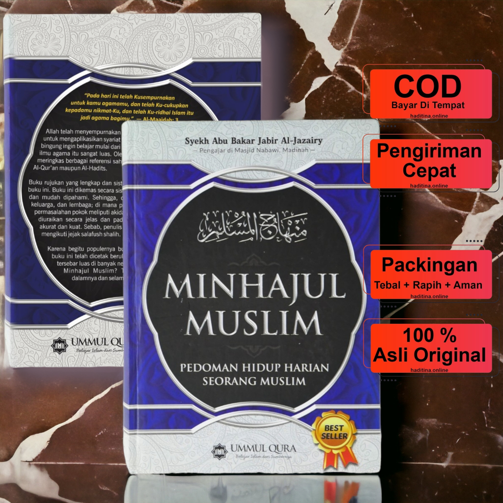 Jual Buku Minhajul Muslim Pedoman Hidup Harian Seorang Muslim Aqwam ...