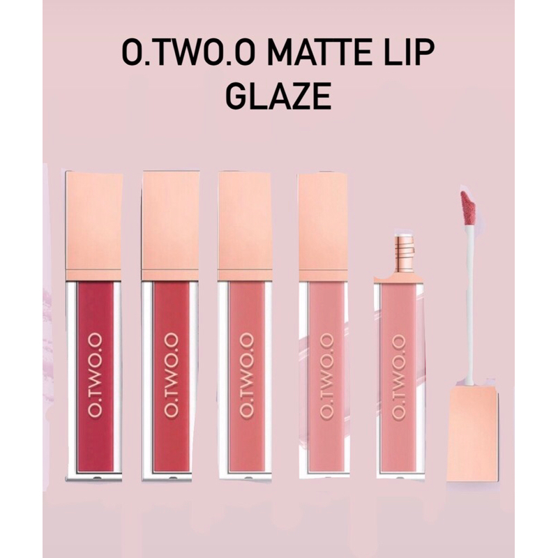 Jual (1017) O.TWO.O Otwoo Matte Lip Glaze 1017 | Shopee Indonesia
