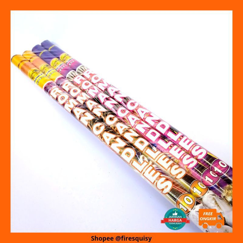 Jual kembang api Roman candel 10 shoot harga 1papan (4 batang) | Shopee ...