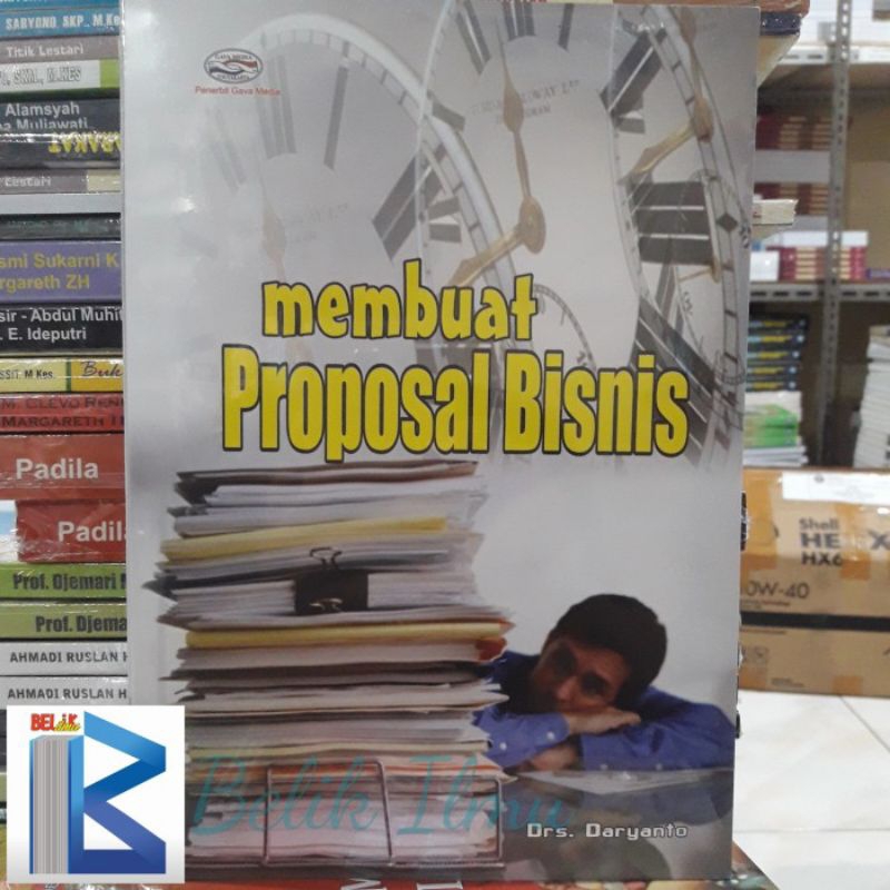 Jual BUKU MEMBUAT PROPOSAL BISNIS | Shopee Indonesia