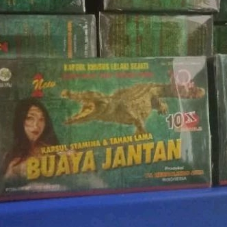 Jual BUAYA JANTAN ISI 20 SACHET 40 KAPSUL | Shopee Indonesia