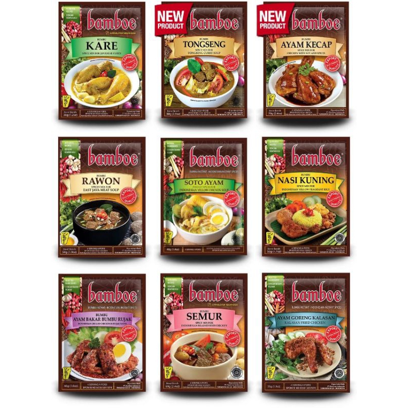 Jual Bumbu Bamboe Semua Varian Lengkap | Bumbu Bamboe All Varian Soto ...