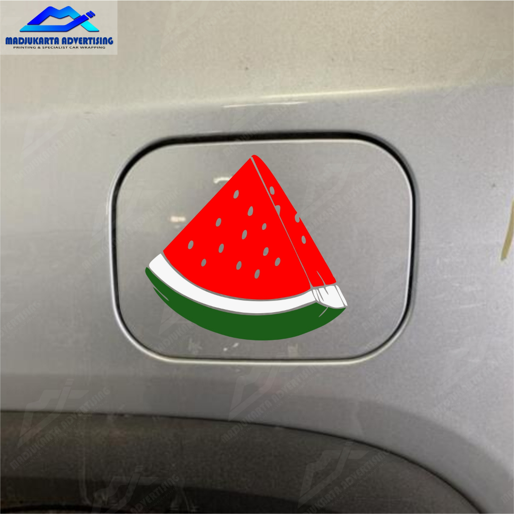 Jual cutting sticker mobil free palestina sticker semangka tangki mobil ...