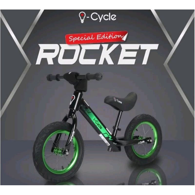 Jual pushbike rocket SE, push bike icycle, sepeda keseimbangan | Shopee ...