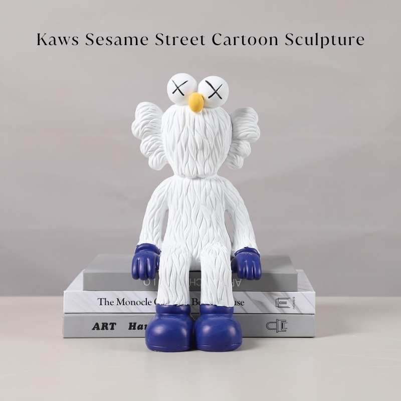 Jual Blou Kaws Sesame Street Sclupture Ornament Dekorasi Patung Kaws ...