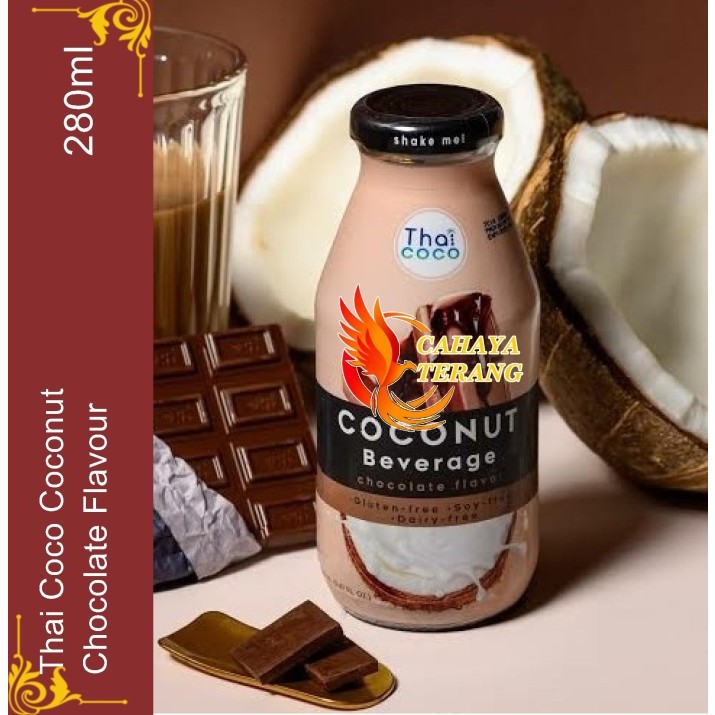 Jual Thai Coco Chocolate Coconut Beverage - Minuman Air Kelapa Rasa ...