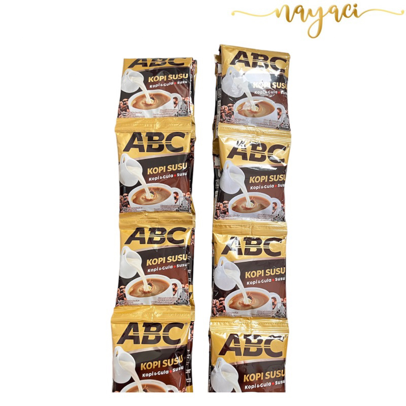 Jual ABC COFFEE SUSU BAG ISI 10 SACHET X 31 GR - KOPI (max 10 Renceng) | Shopee Indonesia