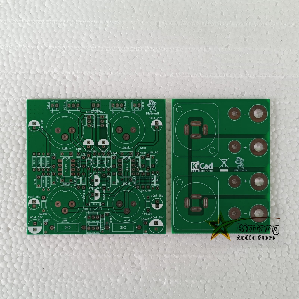 Jual PCB 1 Set INBAL / Input Balance Panel Box Belakang CA Dobel Layer ...