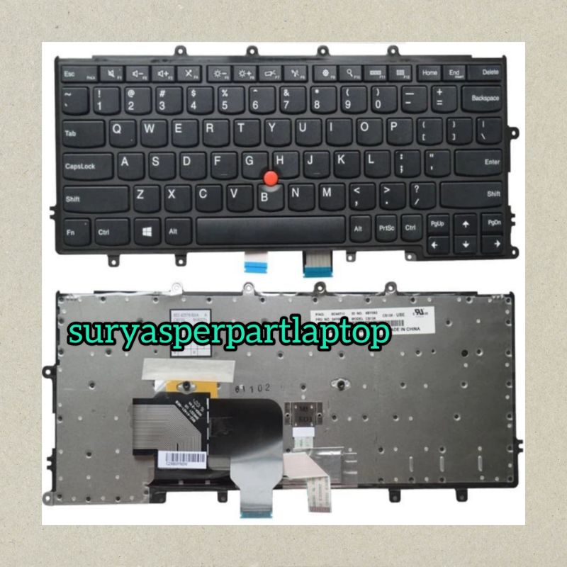 Jual Keyboard Original Lenovo Thinkpad X240 X240S X250 X260 X230S X270 ...