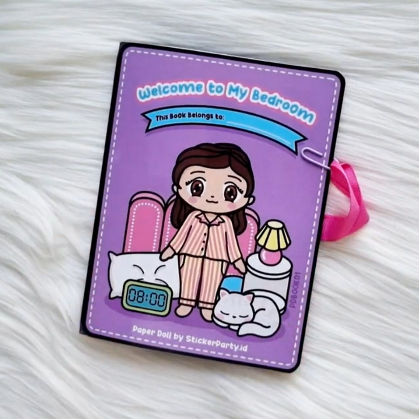 Jual [SEMI RANGKAI] Tinggal Main - Mainan Edukasi Mini Paper Doll House ...