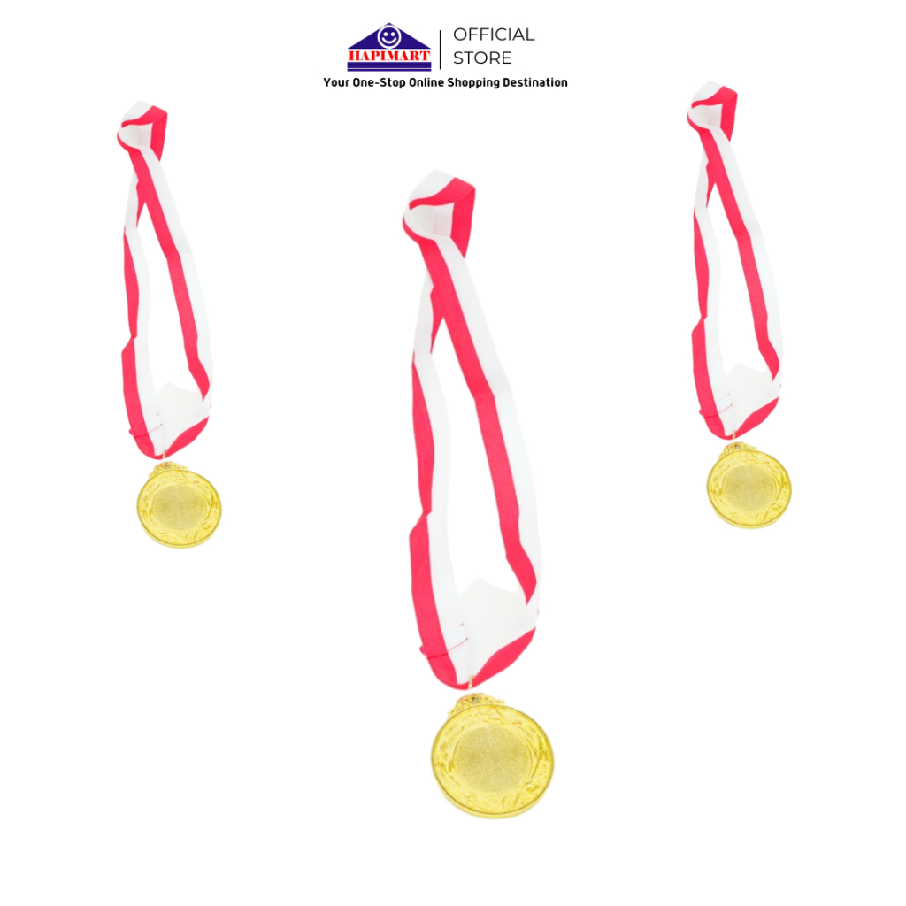 Jual Medali Emas Tali Merah Putih/Medali Kejuaraan/Medali Juara Bahan ...