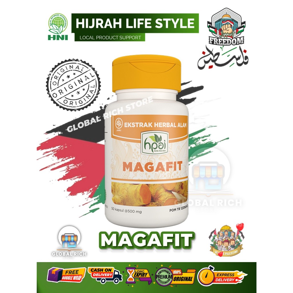 Jual Kapsul herbal solusi maag akut dan maag kronis MAGAFIT [ HNI HPAI ...