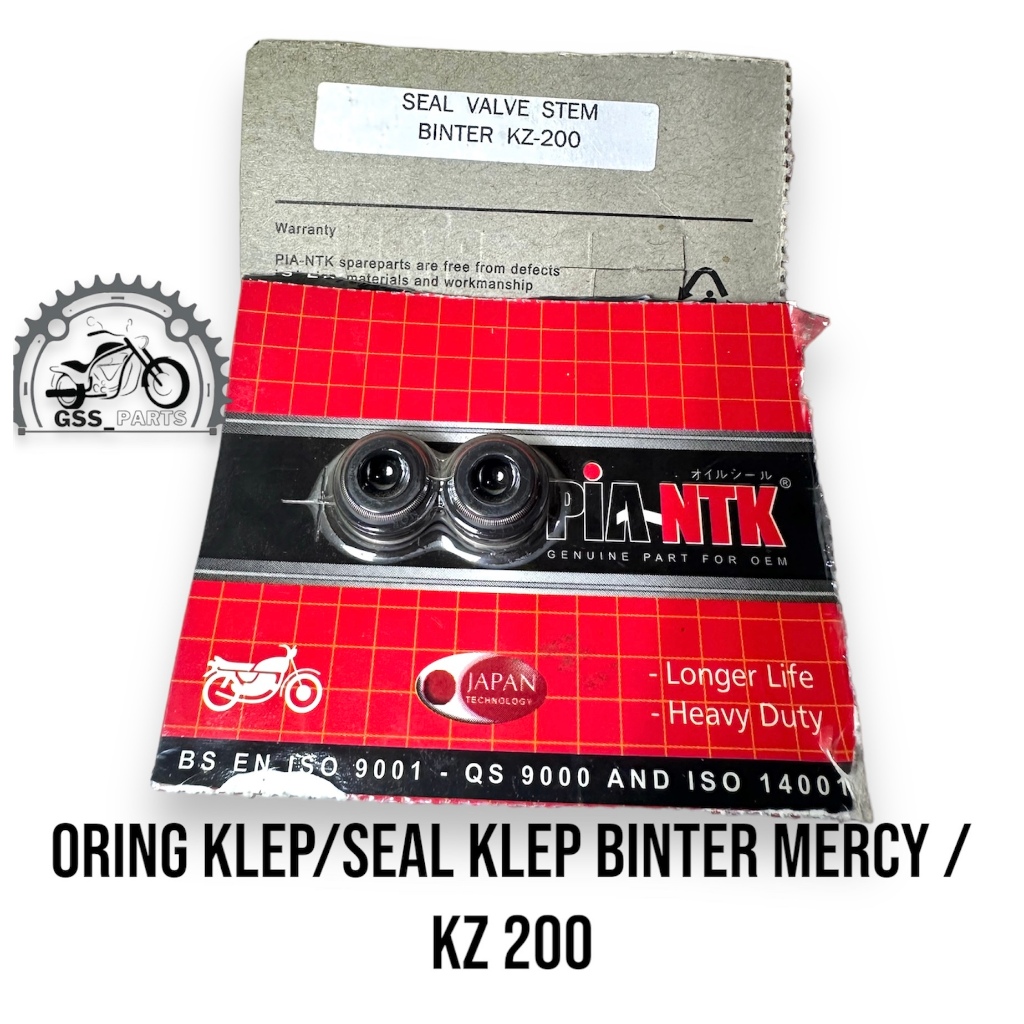 Jual SEAL KLEP / ORING KLEP BINTER MERCY NTK SET | Shopee Indonesia