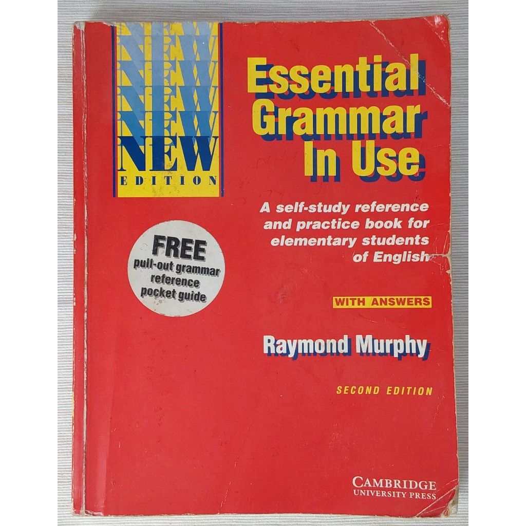 Jual Essential Grammar in Use by Raymond Murphy, 2002, (English/buku ...