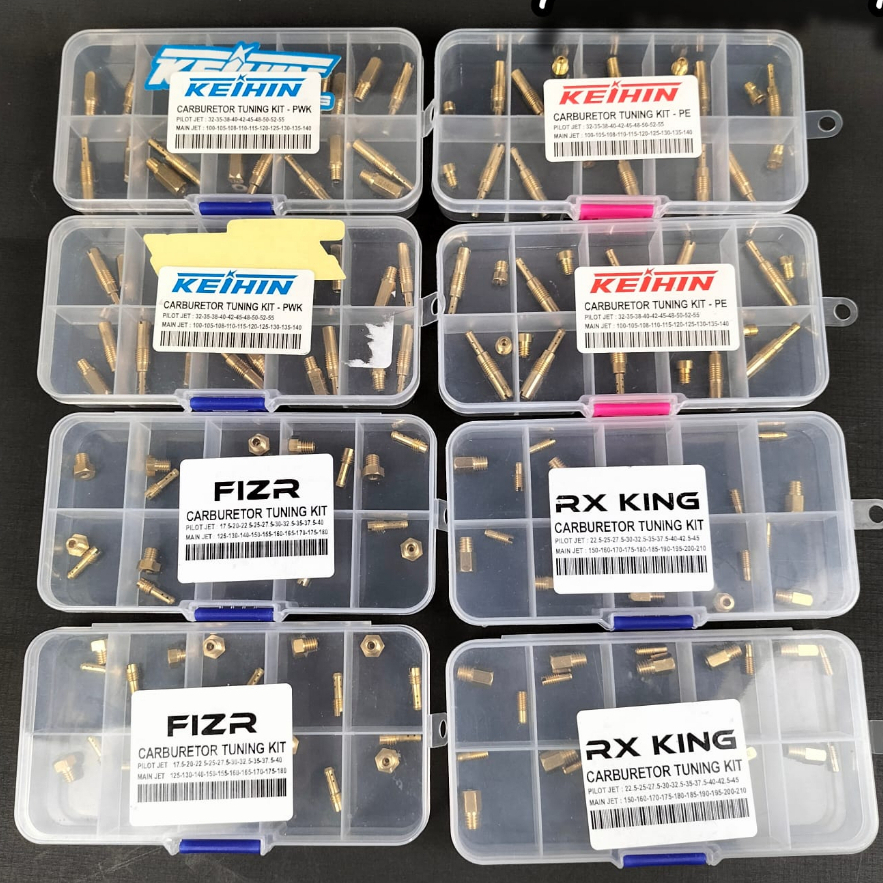 Jual SPUYER KARBURATOR TUNING KIT SPUYER PILOT JET MAIN JET REPAIR KIT PE PWK | Shopee Indonesia