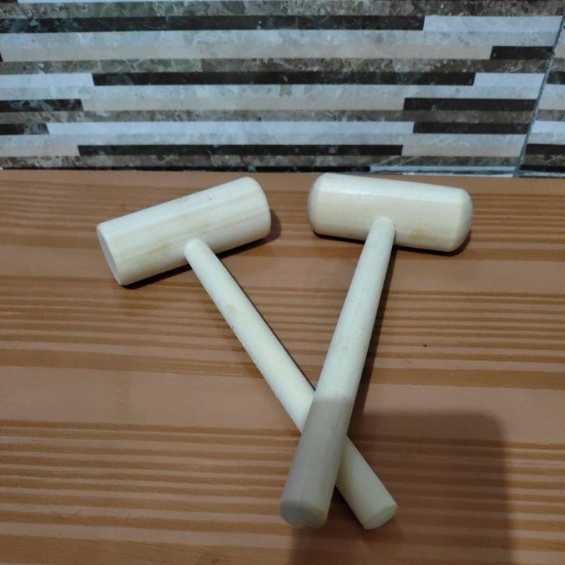 Jual PALU ECOPRINT/PALU KAYU KECIL/PALU PUKUL KAYU/PALU KAYU SEDANG ...