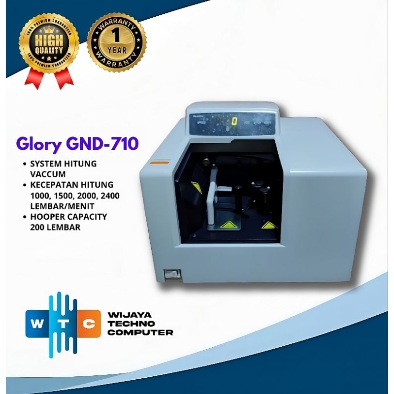 Jual mesin hitung uang glory GND-710 berkualitas & bergaransi 1 tahun ...
