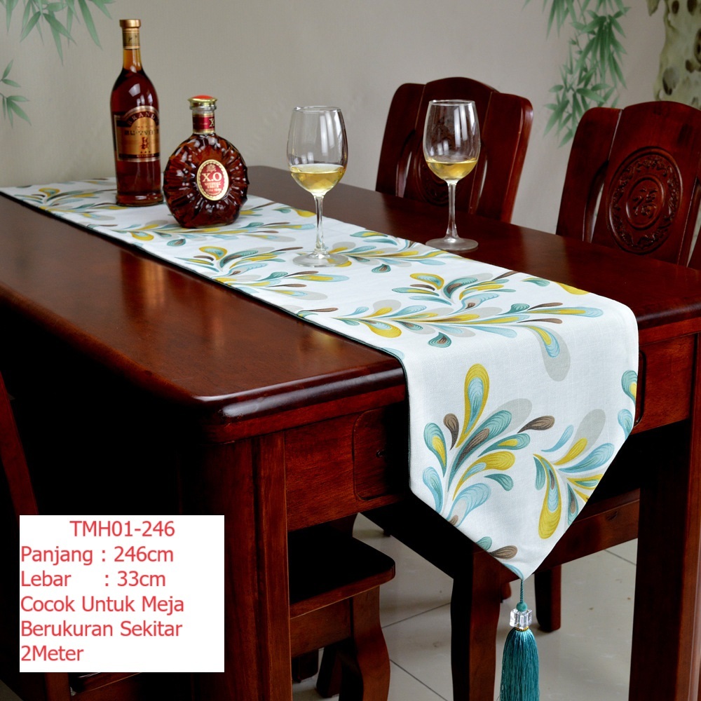Jual Taplak Meja Table Runner PREMIUM tema Imlek 2024 Naga Sincia CNY ...