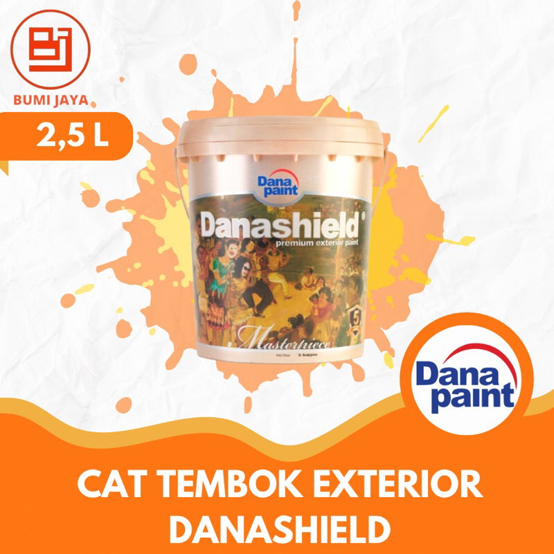 Jual cat tembok exterior danapaint danashield 2,5ltr | Shopee Indonesia