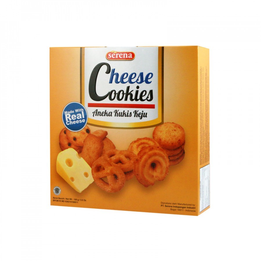 Jual Biskuit Serena Cheese Cookies 150 gram | Shopee Indonesia