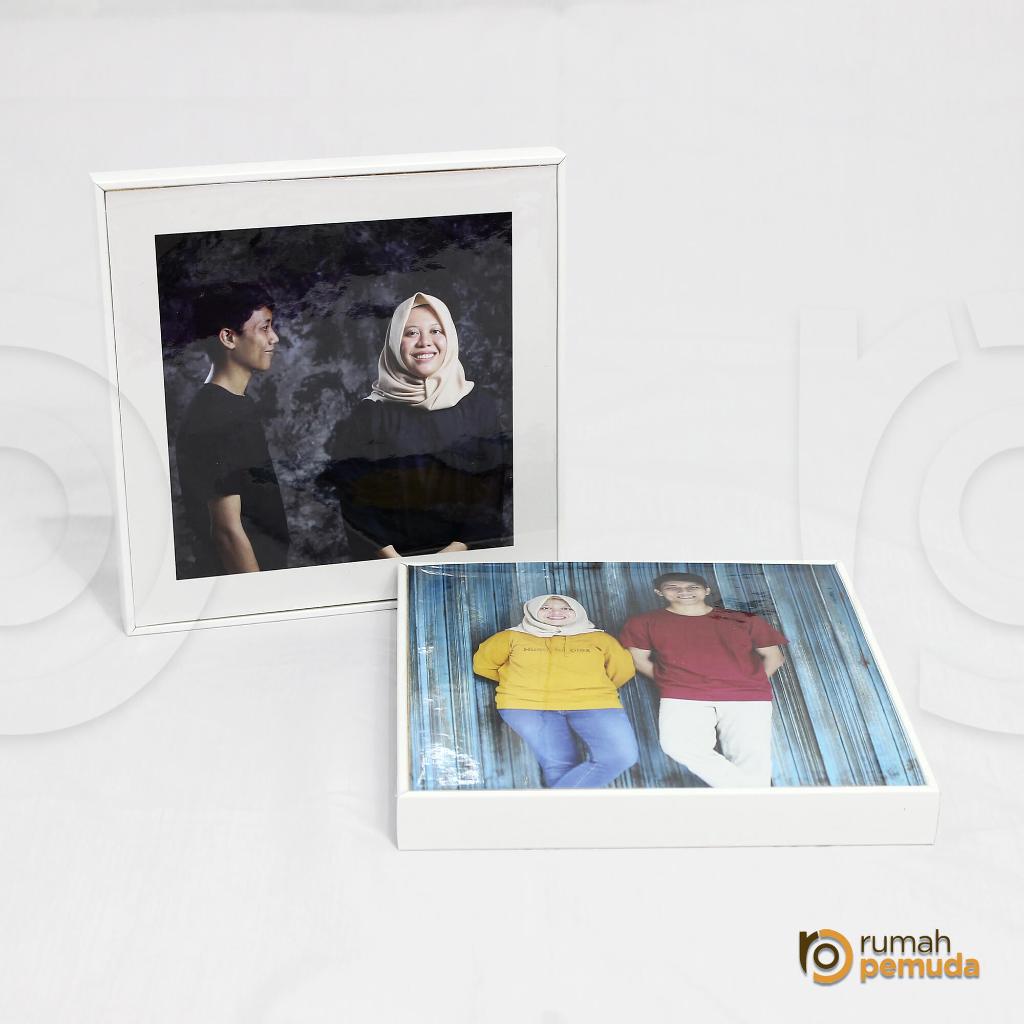 Jual Paket Cetak 25x25 cm Laminasi Frame Foto Blok / Photo Block Satuan ...