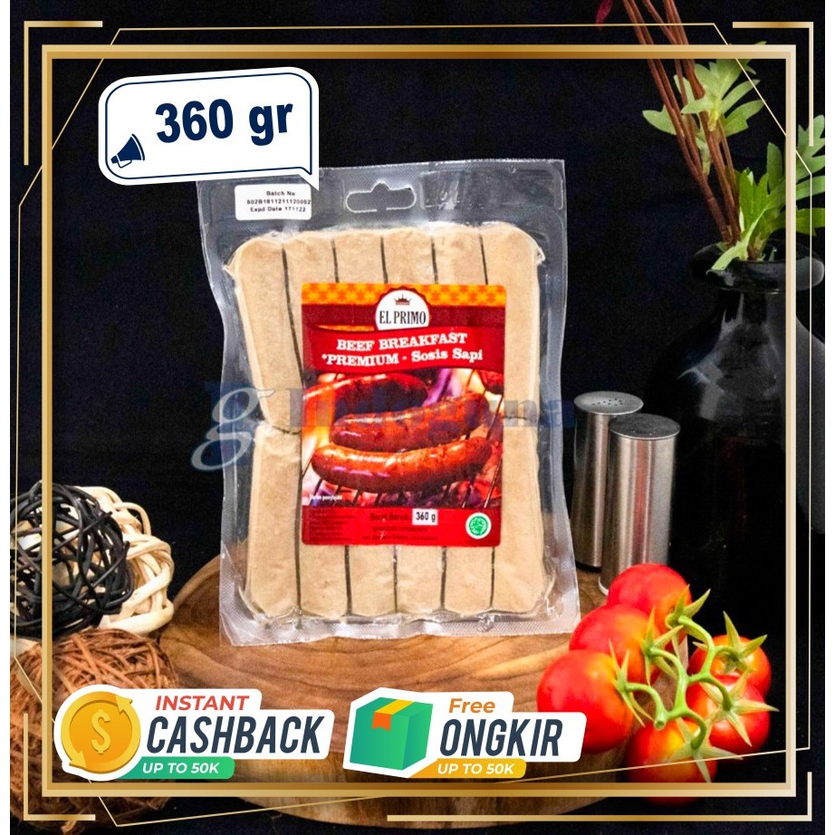 Jual Sosis Daging Sapi Premium "Breakfast" / Beef Breakfast Sausage ...