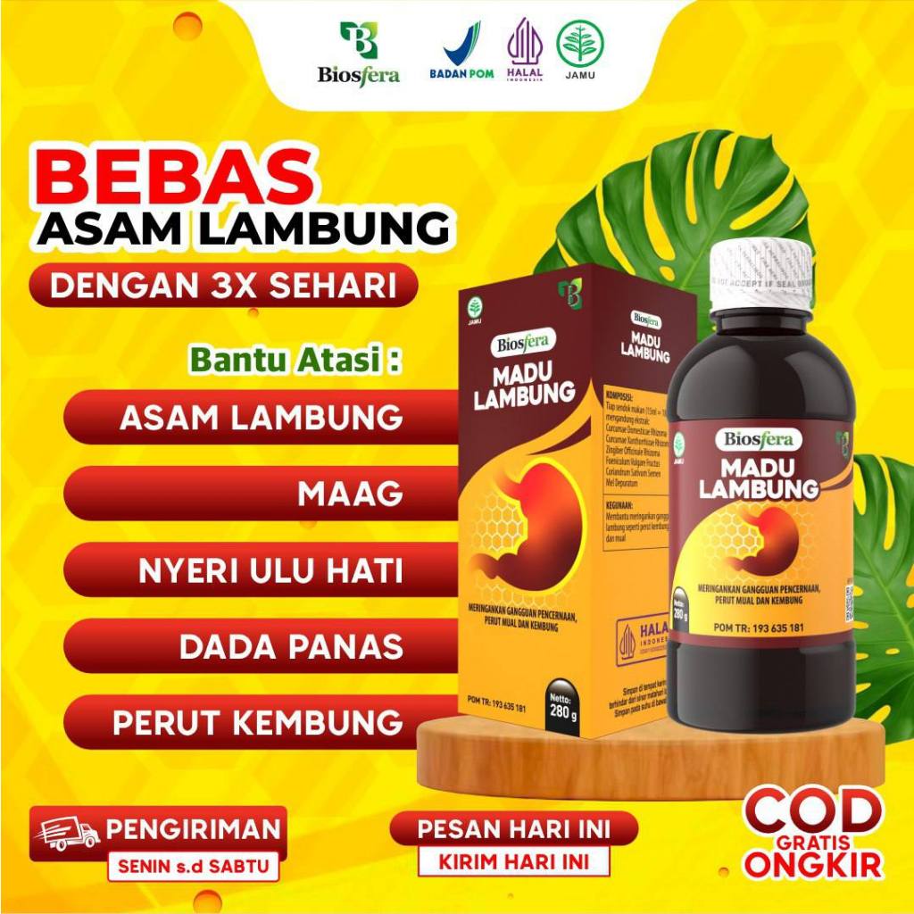 Jual Madu BIOMAAG Asli | Madu BIO MAAG Untuk Asam Lambung Kronis Madu ...
