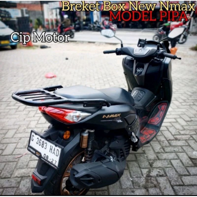 Jual BRACKET Breket BOX NMAX Lama New NMAX 2020 2021 2022 Pipa Untuk ...