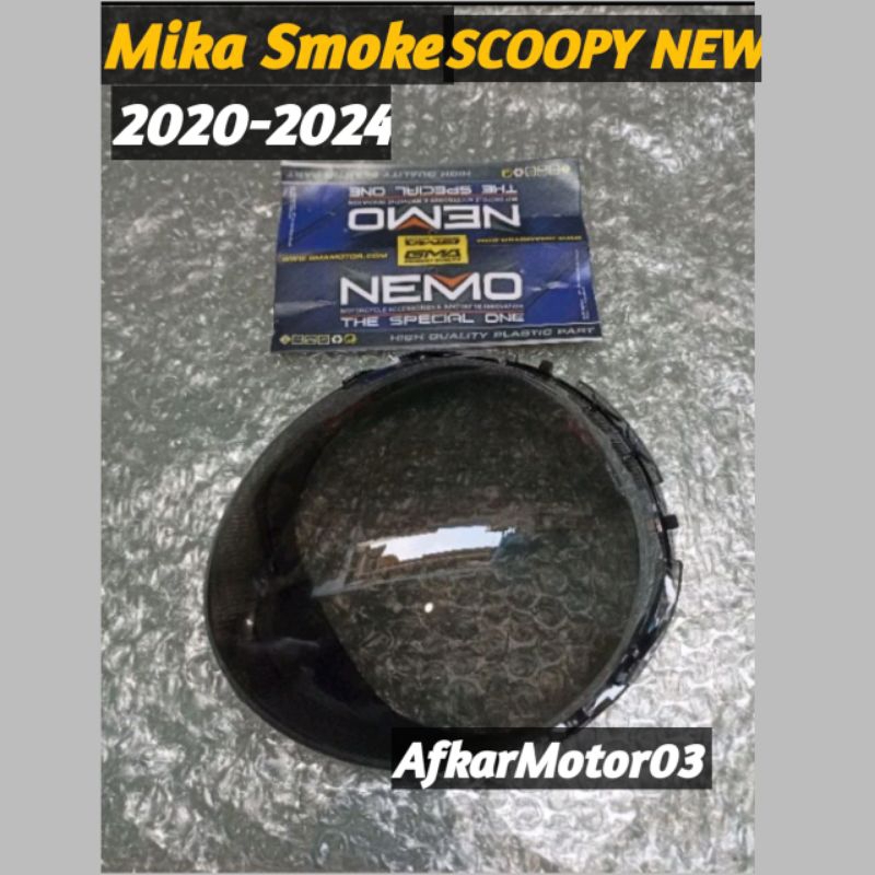 Jual Mika Smoke Lampu Stop Scoopy New old 2017- 2023 Warna Smoke ...