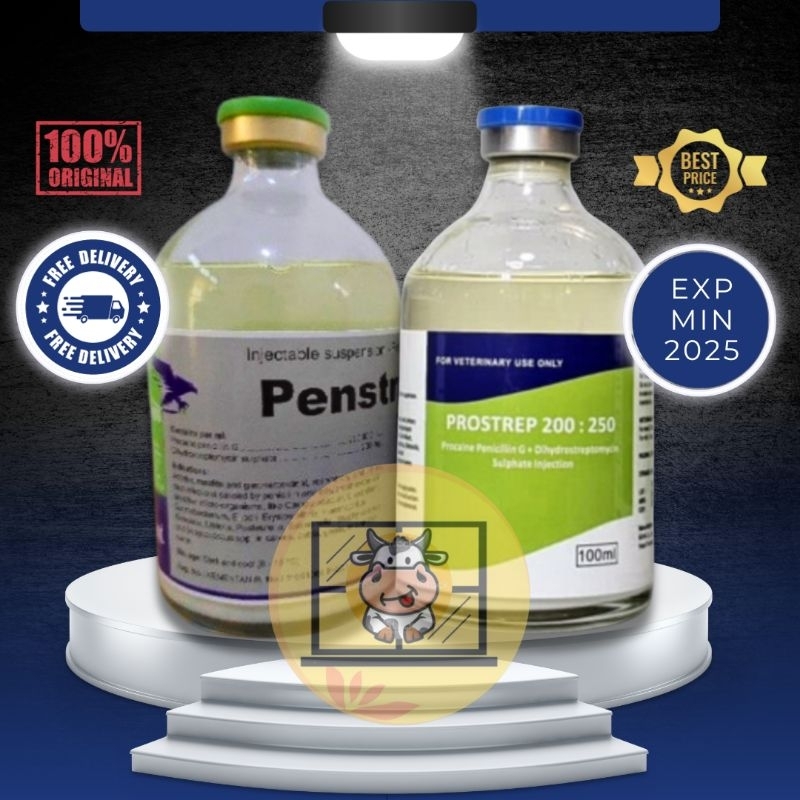 Jual Prostrep - 200 250 antibiotik mastitis, metritis akut dan infeksi ...