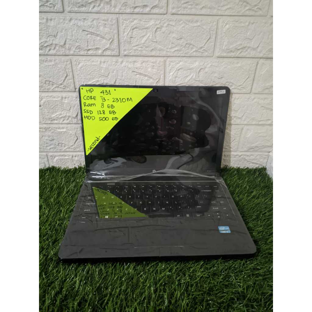 Jual LAPTOP MURAH HP 431 CORE I3-2310M RAM 8GB SSD 128GB HDD 500GB 14 ...