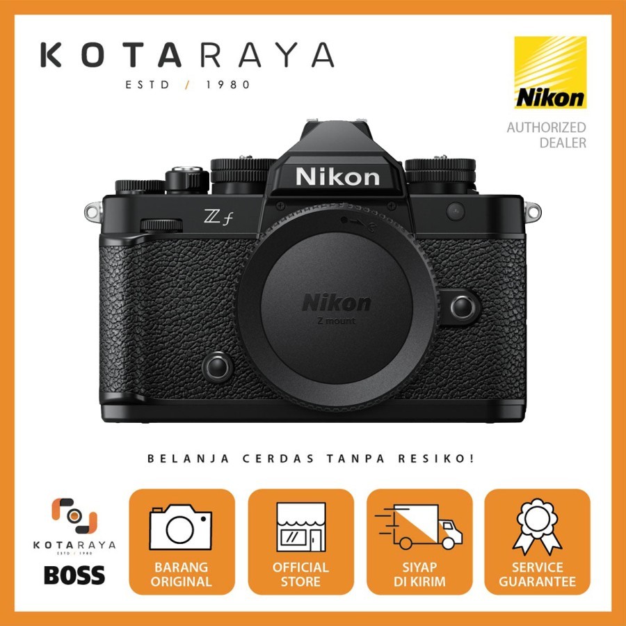 Jual Nikon ZF Body Only Kamera Mirrorless - GARANSI RESMI | Shopee ...