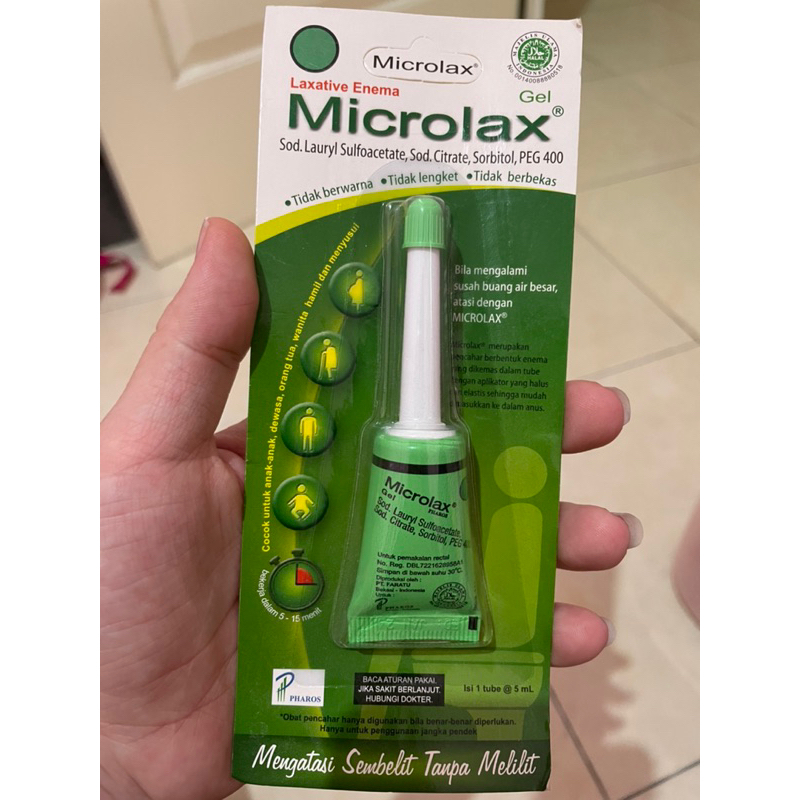 Jual MICROLAX GEL OBAT PENCAHAR 5ML | Shopee Indonesia