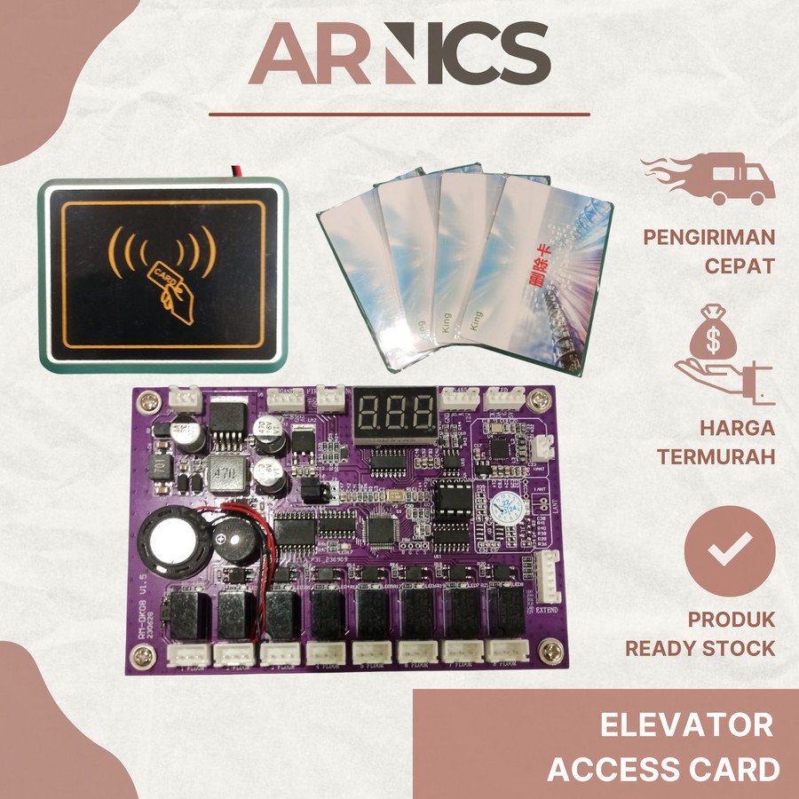 Jual Elevator acces card/kartu akses lift/sparepart lift | Shopee Indonesia