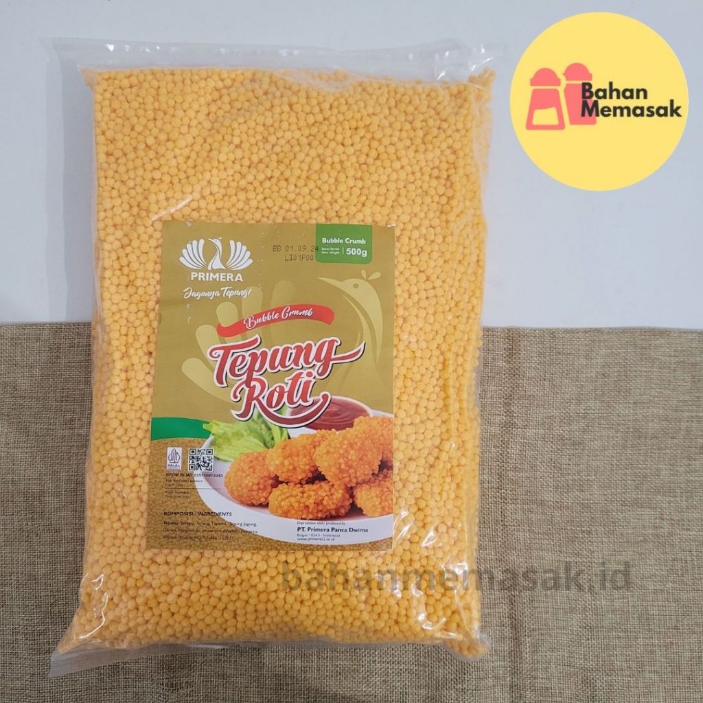 Jual Primera Tepung Roti Bubble Crumb Halal untuk Nugget Crispy ...