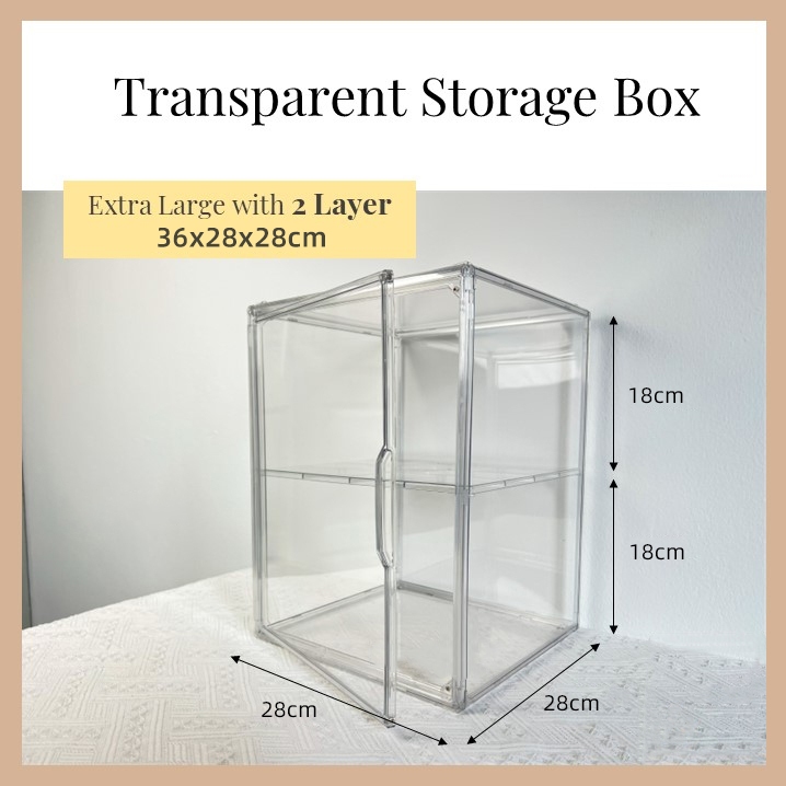 Jual Display Box/Tas Transparant/Transparent Storage/Acrylic Akrilik ...